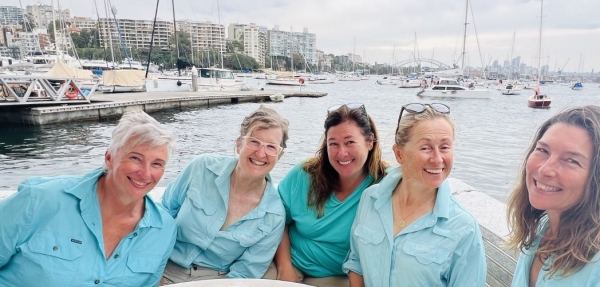 Interclub team races down harbour in the Sydney Women’s Keelboat Series ...
